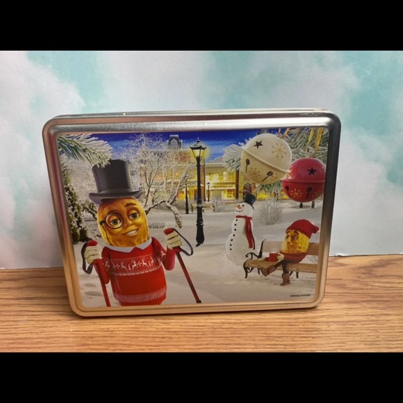 Other | Mr Peanut Holiday Christmas Tin | Poshmark